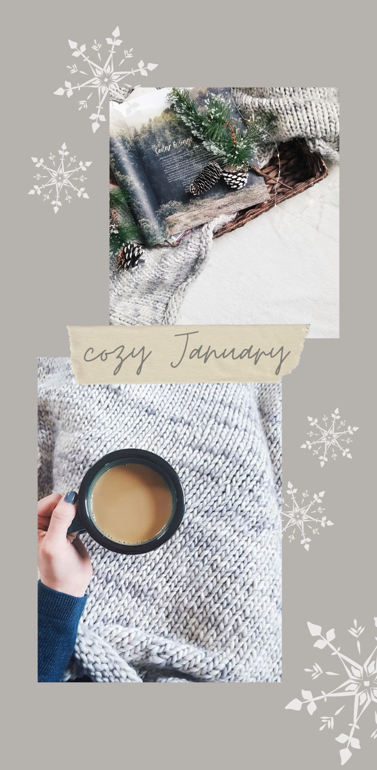 January Cozy Things: A Year of Cozy 2022 - This Yellow Farmhouse