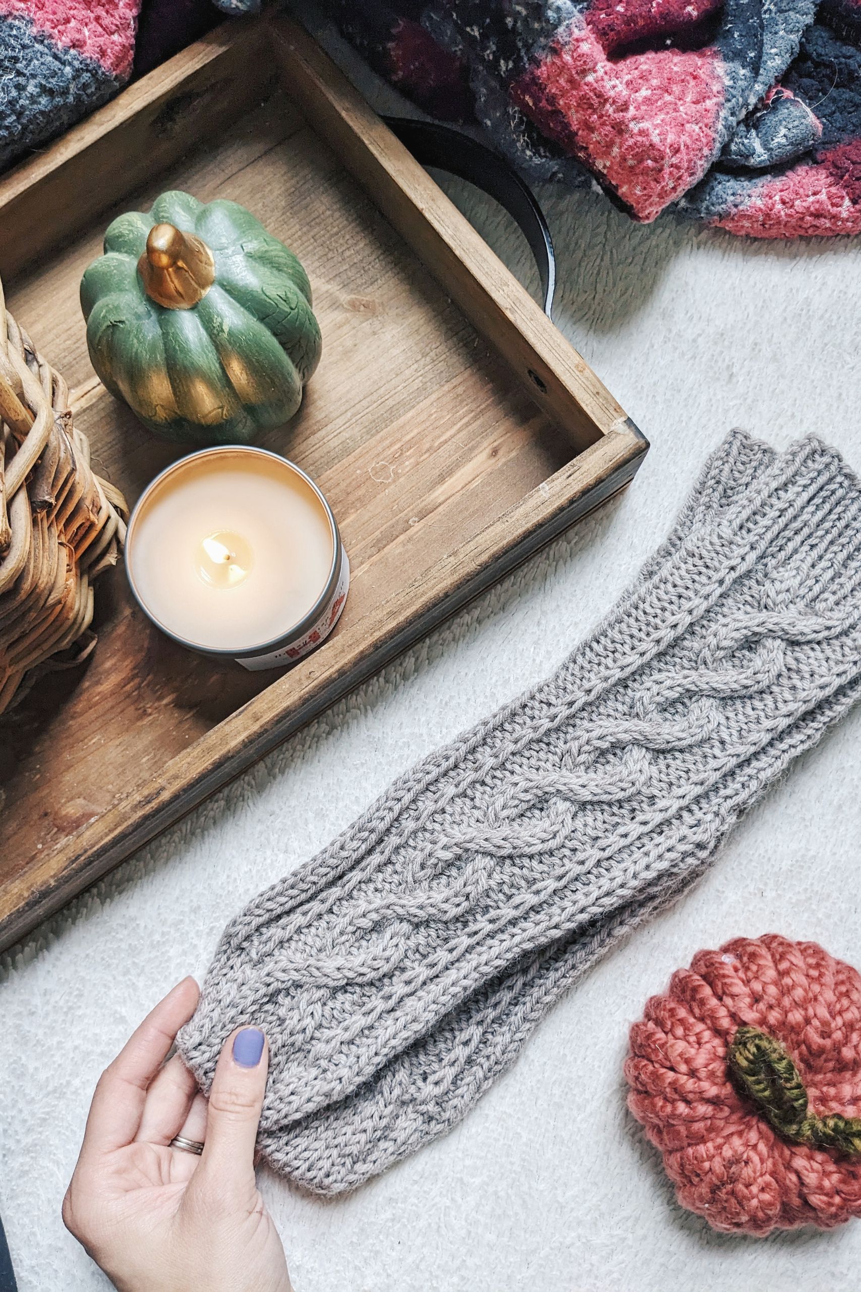 Cream Cabin Socks Knitting Pattern - this yellow farmhouse