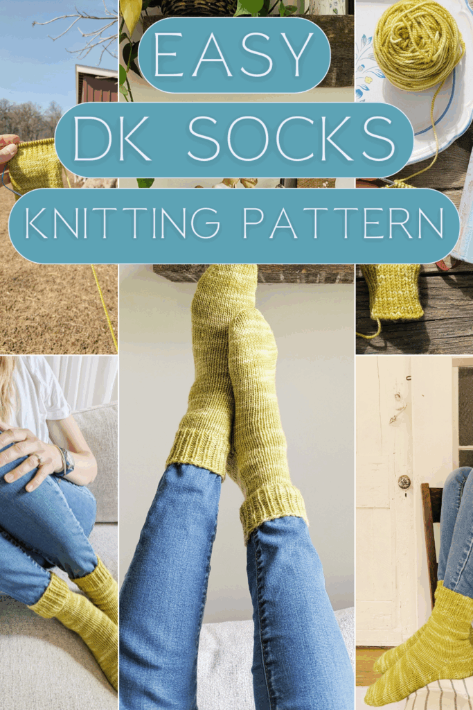 Free DK sock knitting pattern: birch hollow socks out now - this yellow ...