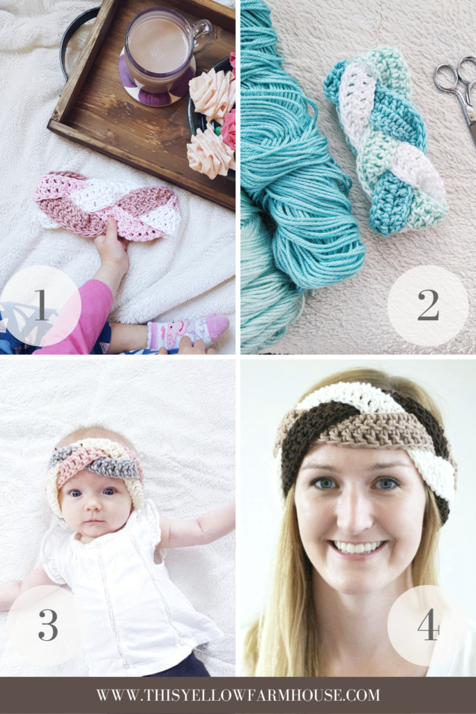 Easy Crochet Headband for Girls: Peony Fields Free Headband Pattern ...